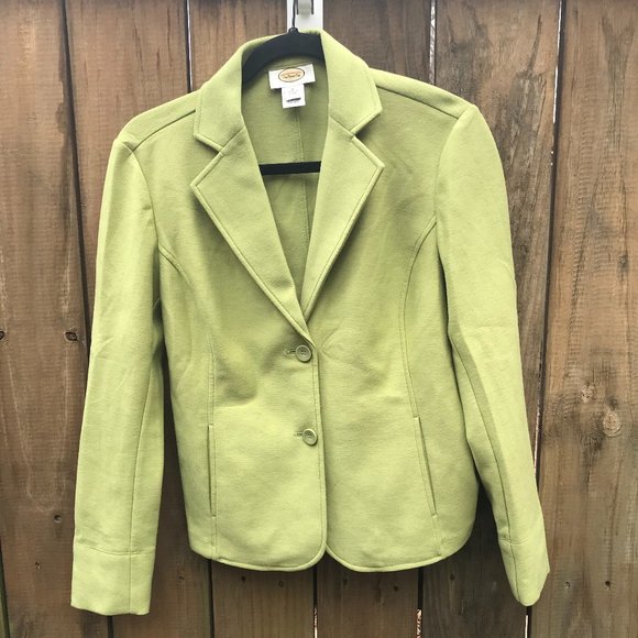 Talbots | Jackets & Coats | Vintage Talbots Blazer Green | Poshmark